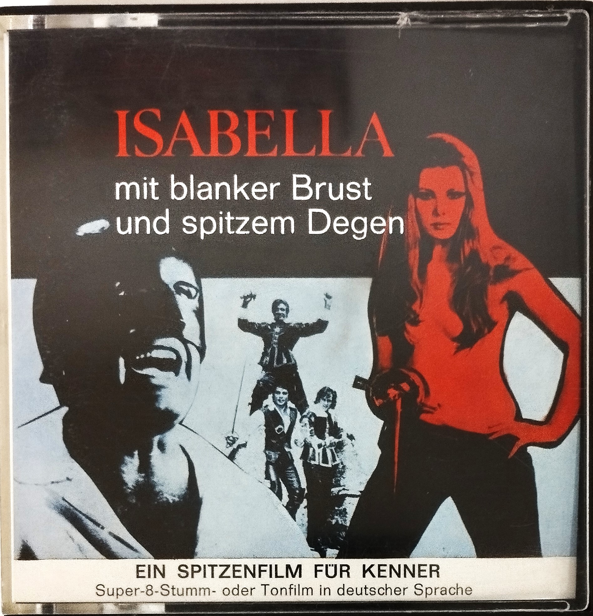 Isabella – Mit blanker Brust und spitzem Degen (Super 8, ljud)